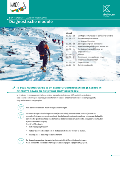 Nando 5 - set modules basispakket (D&A-specifieke vorming) (incl ...