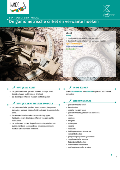 Nando 5 - set goniometrie (D&A-specifieke vorming) - die Keure Educatief