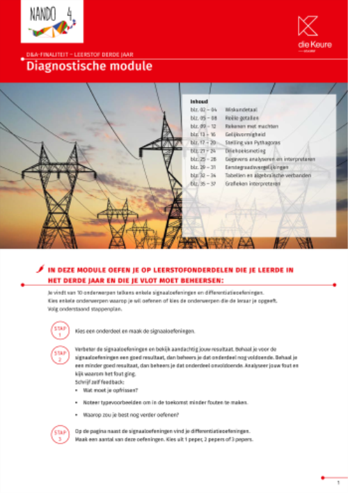 Nando 4 - set van 11 modules, vademecum en diagnostische module D&A ...