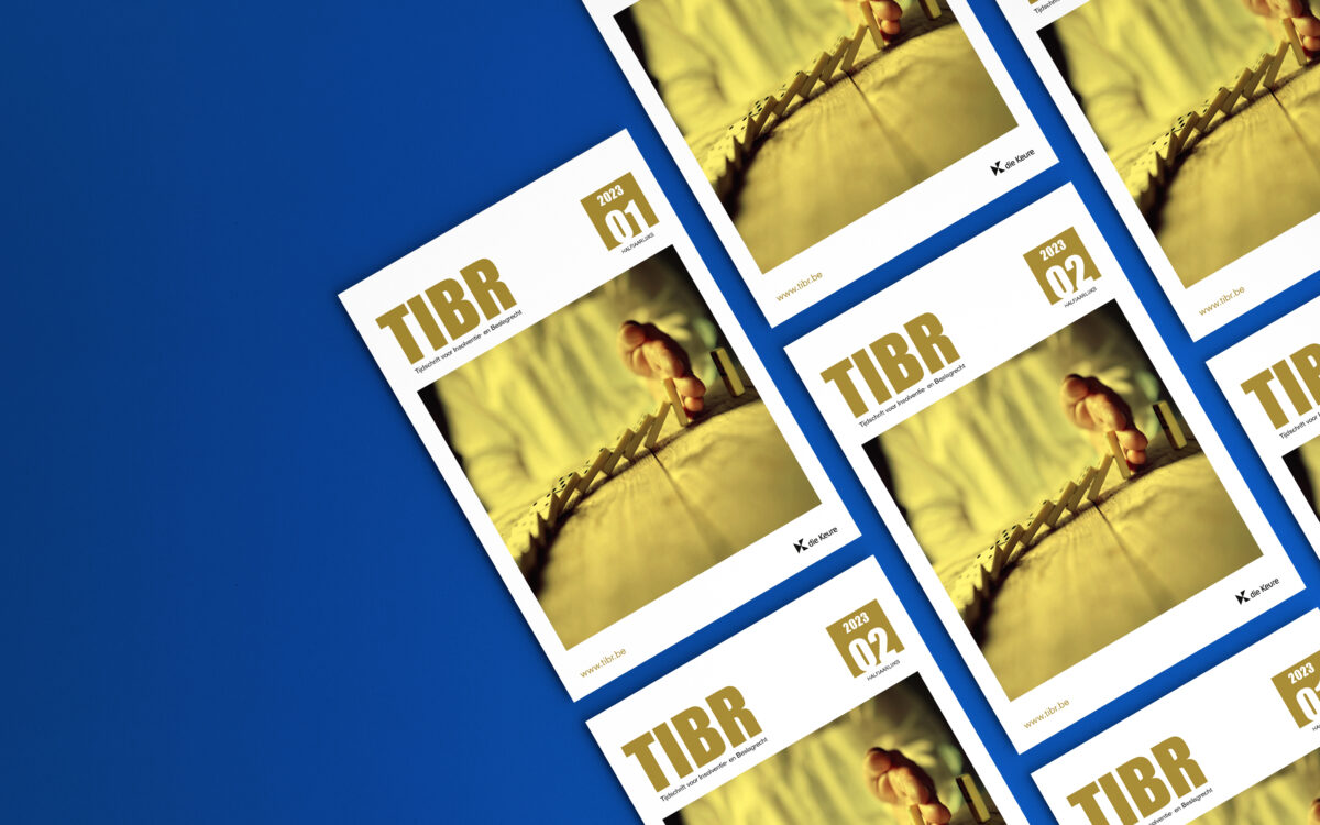 Tijdschrift voor Insolventie- en Beslagrecht (TIBR) - die Keure ...