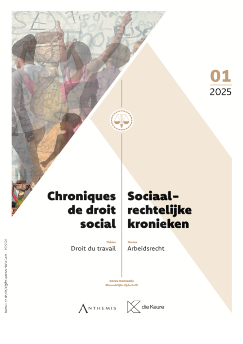Chroniques de droit social (Chr.D.S.) - année 2025 - die Keure Professional