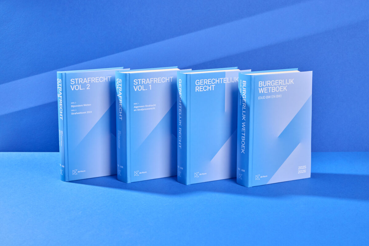 Nieuwe look n.a.v. 30 jaar Blauwe Wetboeken - die Keure Professional