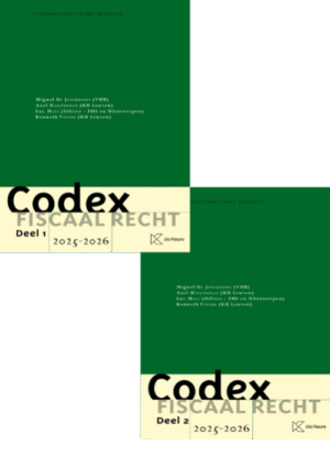 Codex Fiscaal Recht 2025-2026 - die Keure Professional